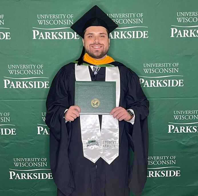 UW-Parkside Graduates Nikola Prpa and Manuel Josue Valenzuela